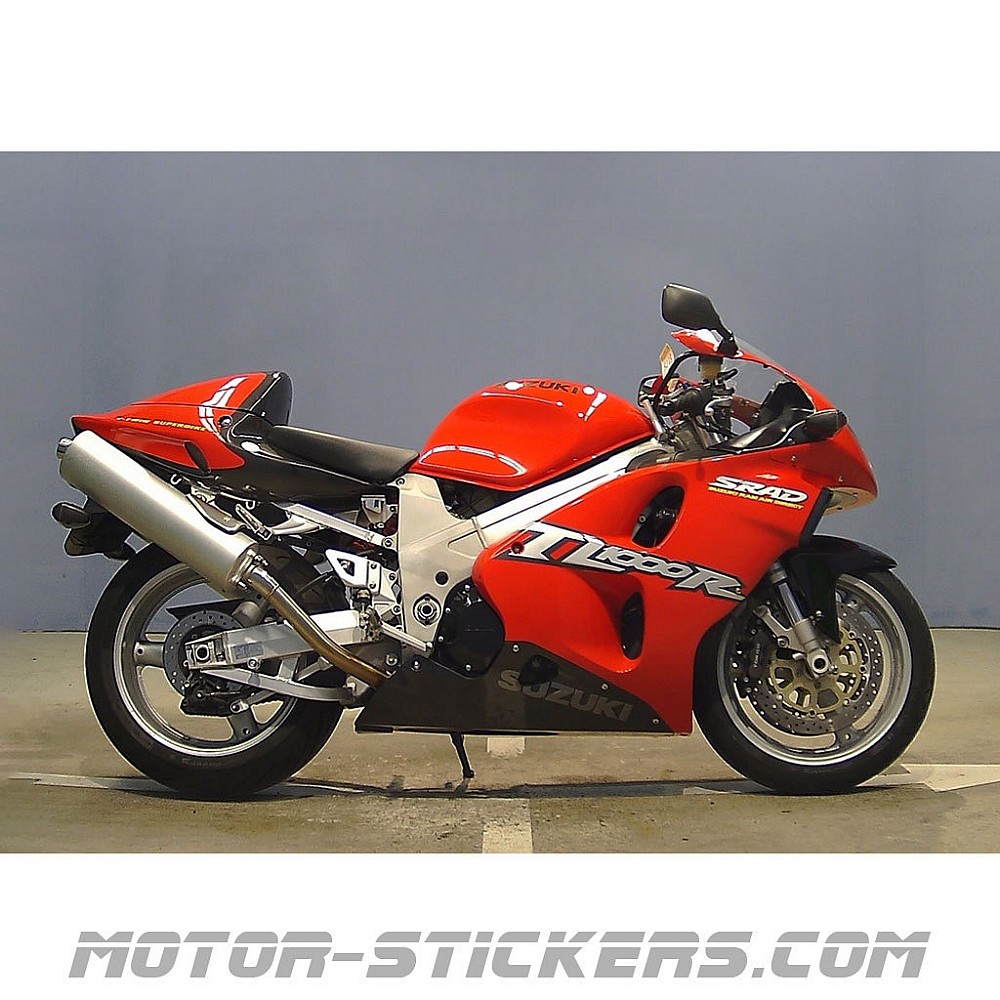Suzuki TL 1000R 1998 decals