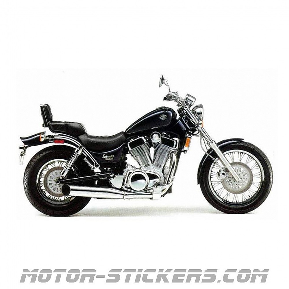 Suzuki VS1400 Intruder 1987 decals
