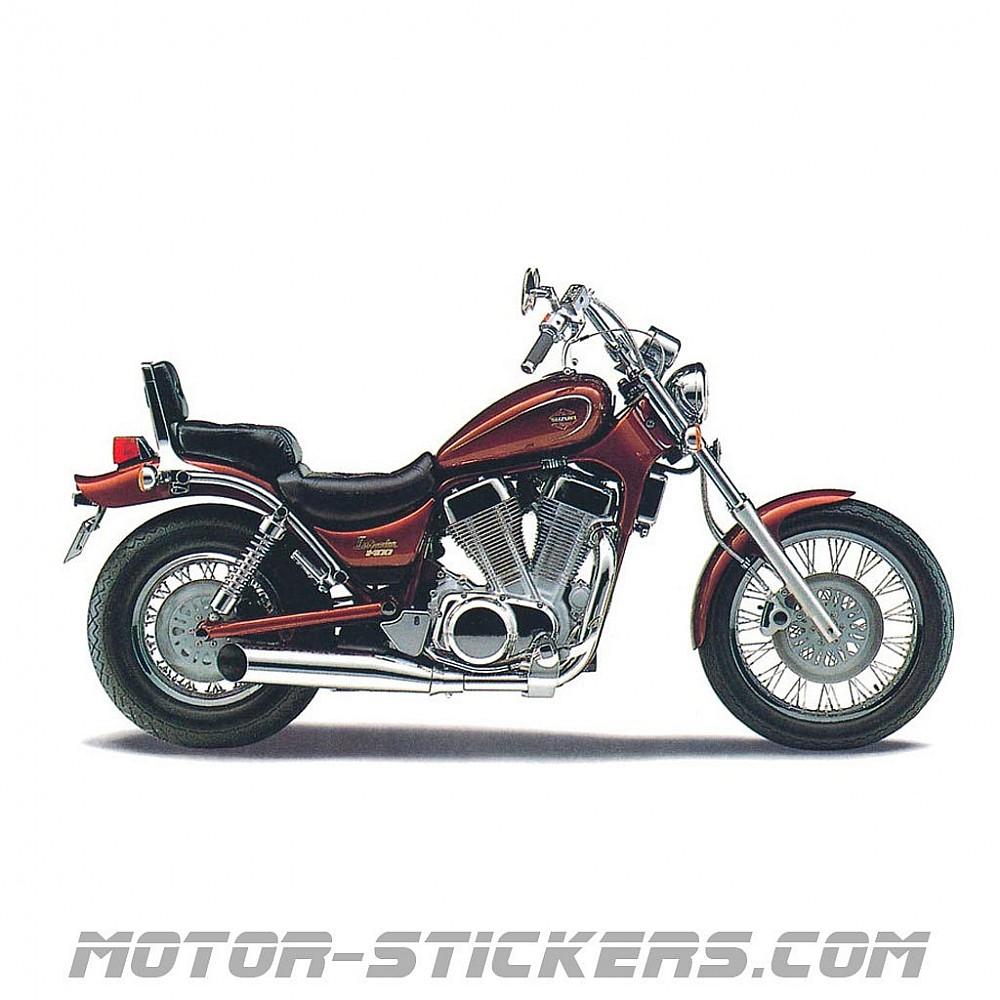 Suzuki VS1400 Intruder 1994 decals