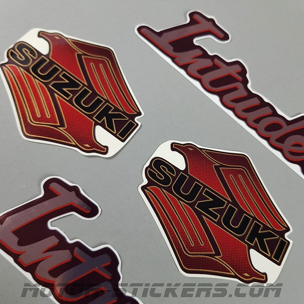 Suzuki VS750 Intruder 1985 decals