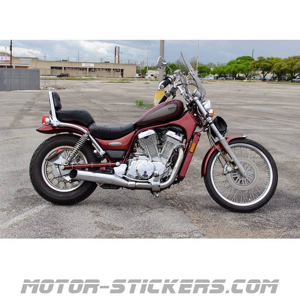 Suzuki VS800 Intruder 1996 decals