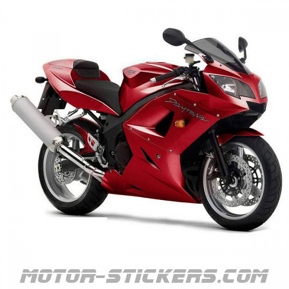 Triumph Daytona 600 '03-2005 decals