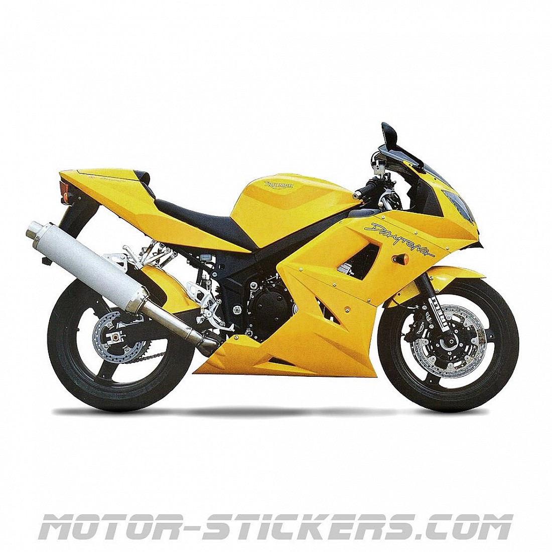 Triumph Daytona 600 2002 autocollants