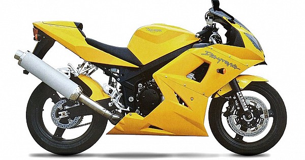 Triumph Daytona 600 2003 decals