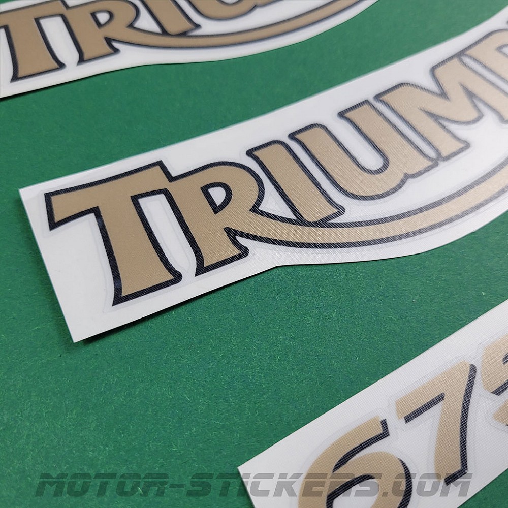 Triumph Daytona 675 '06-2007 decals