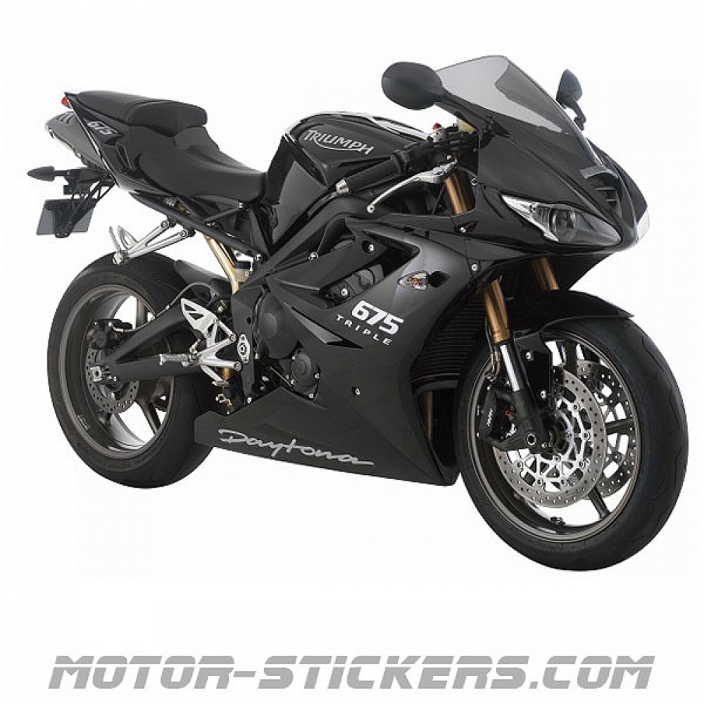 Triumph Daytona 675 '08-2009 decals