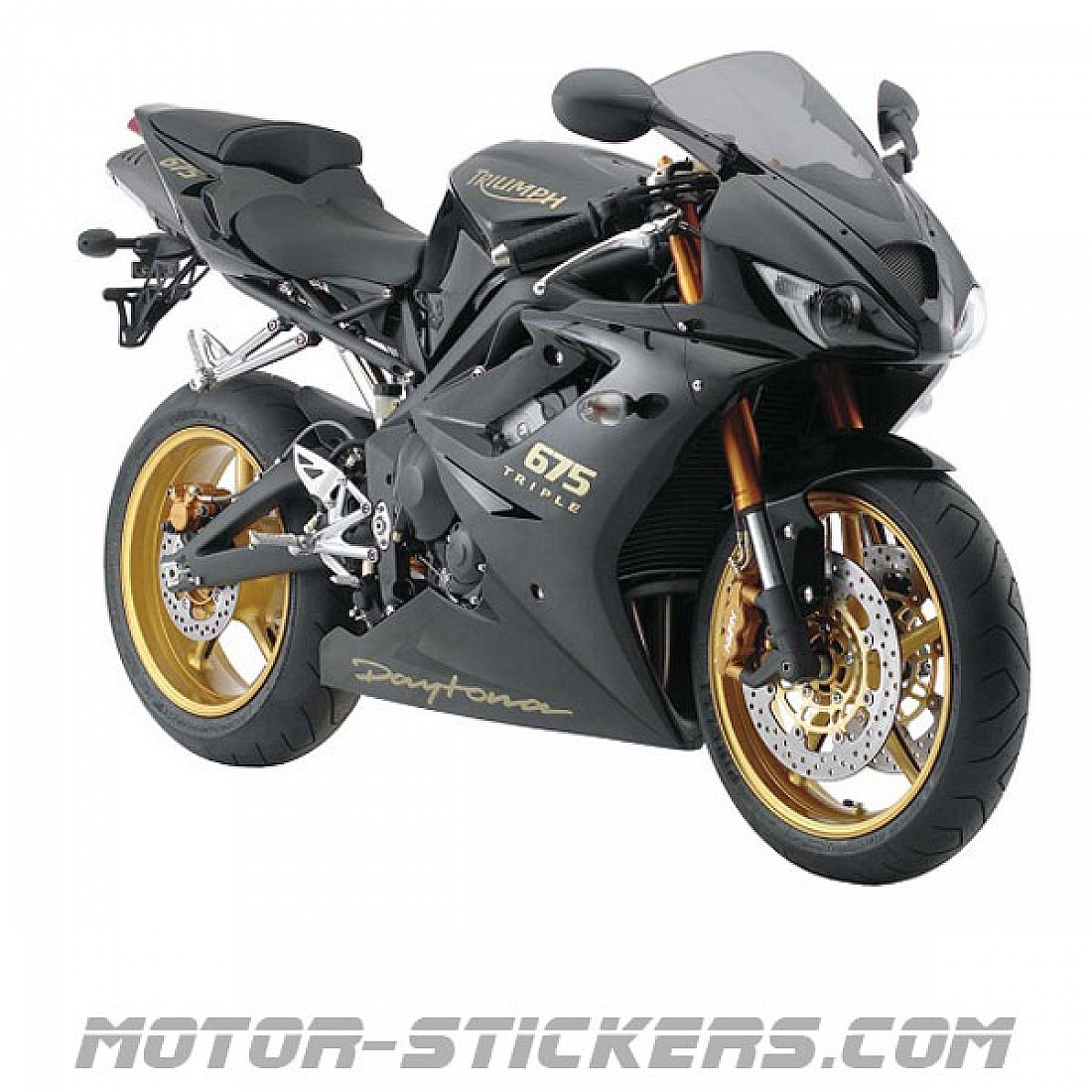 Triumph Daytona 675 '08-2009 decals