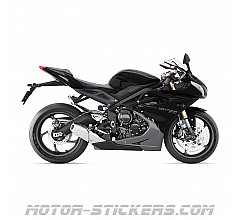 Triumph Daytona 675 2013 decals