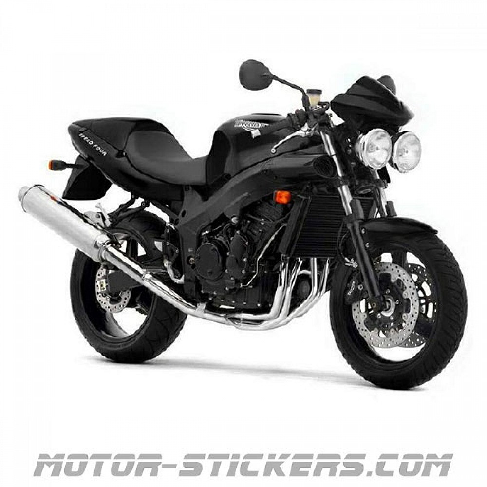 Triumph Speed Four 03-2006 decals
