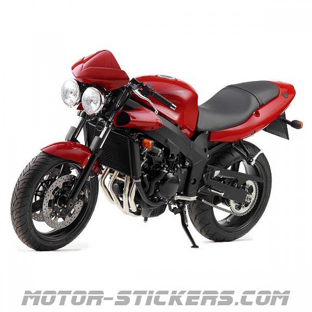 Triumph Speed Four 03-2006 decals