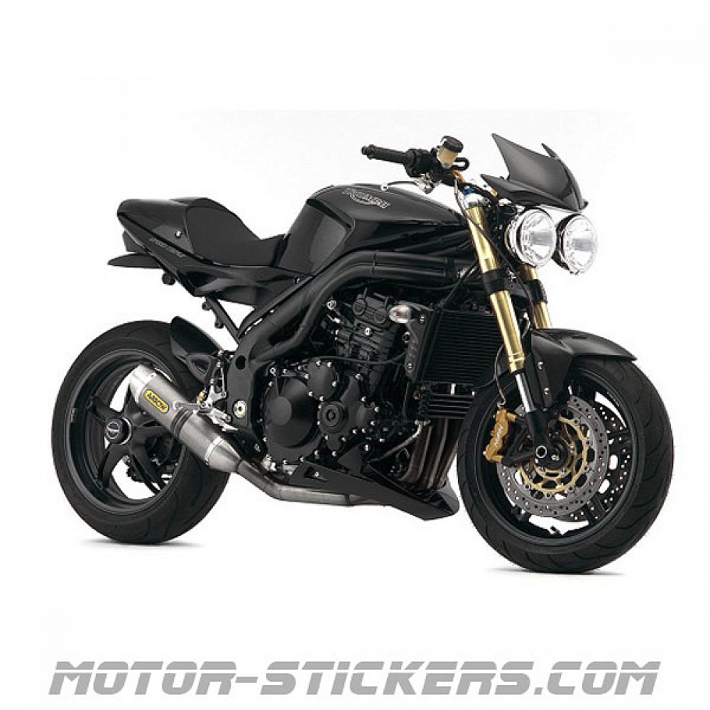 Triumph Speed Triple '06-2010 decals
