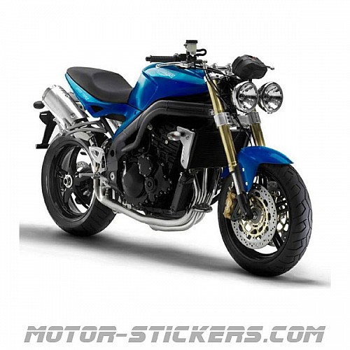 Triumph Speed Triple decals