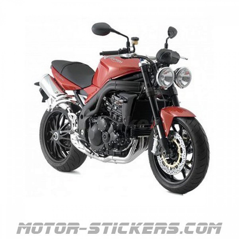 Triumph Speed Triple '06-2010 decals