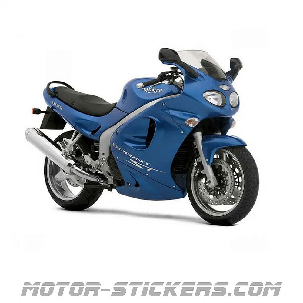 Triumph Sprint ST 955 2002 decals