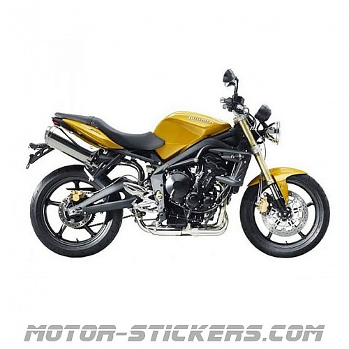 Triumph Street Triple 675 2011 decals