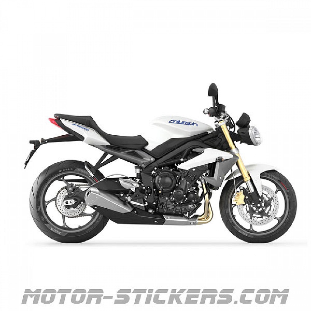 Triumph Street Triple '12-2013 decals