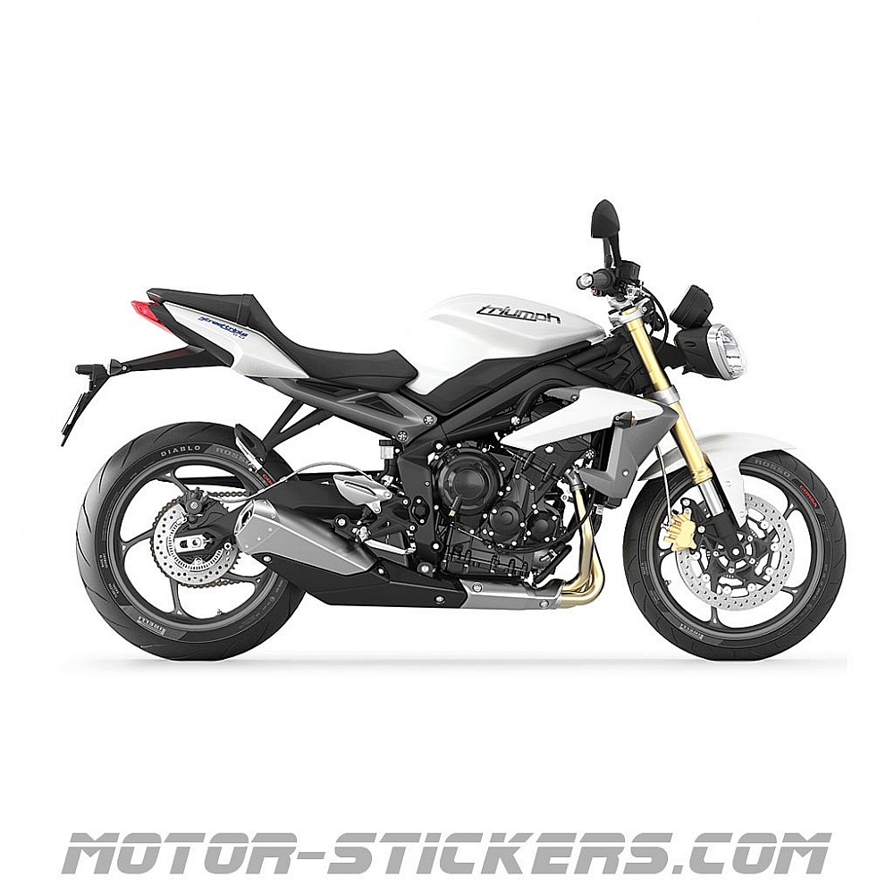 Triumph Street Triple 675 2014 decals