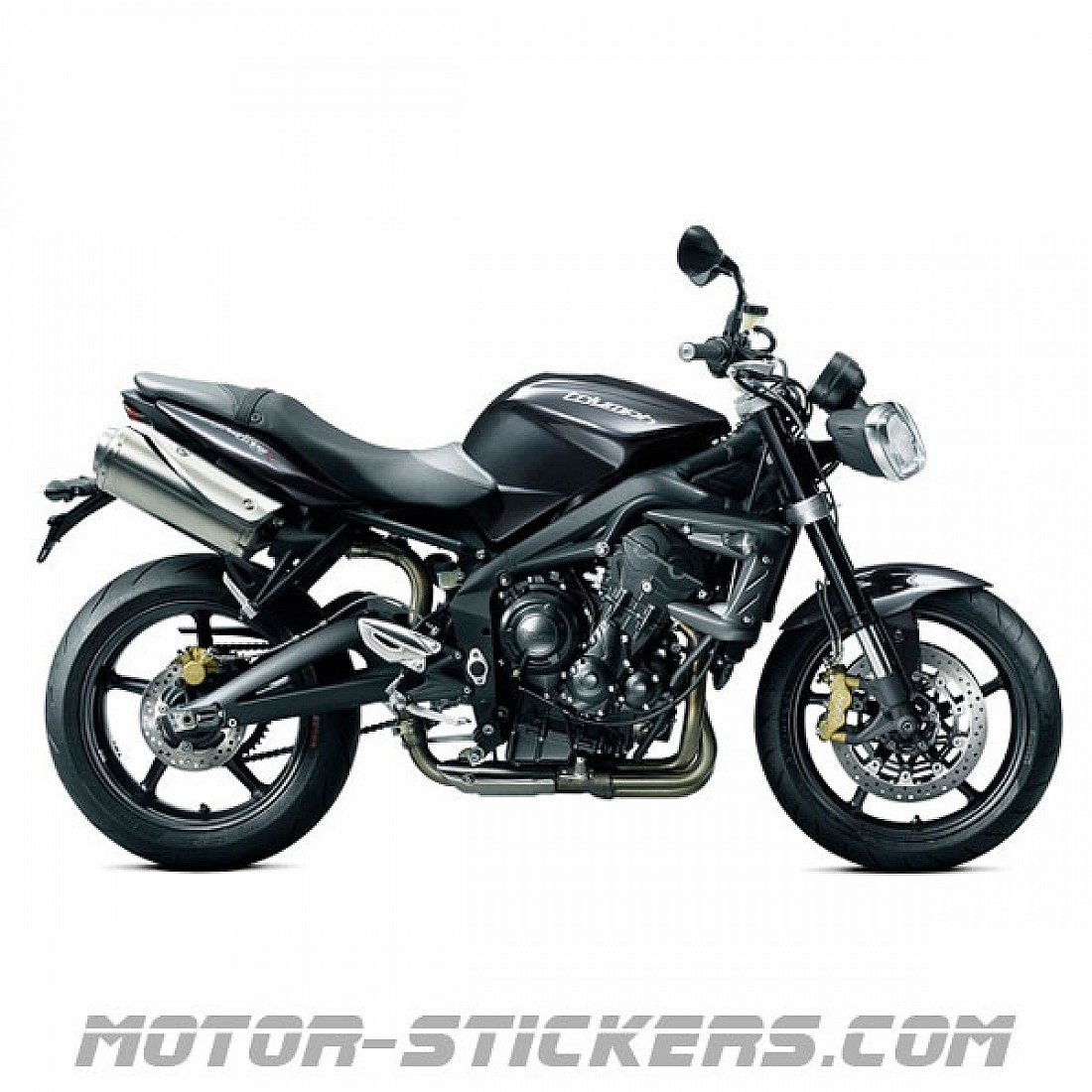 Triumph Street Triple R 2012 decals