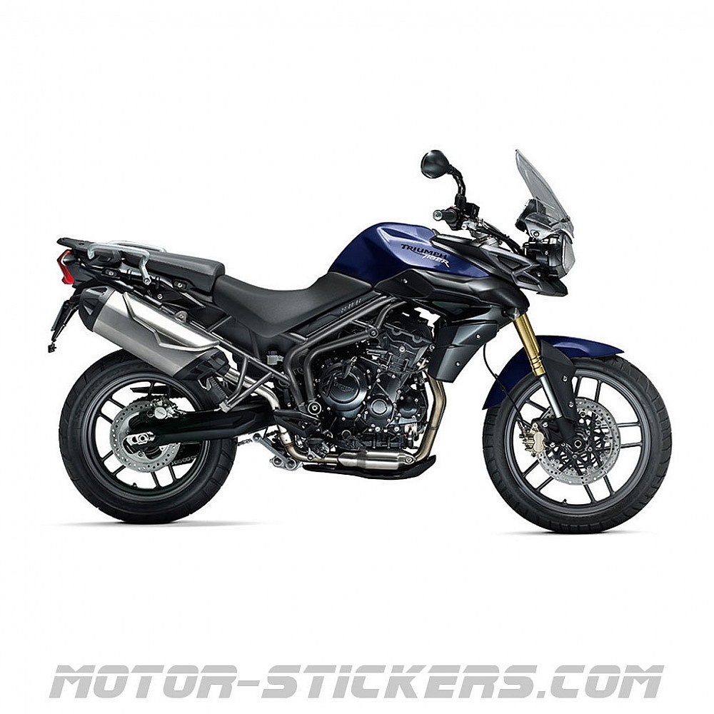 Triumph Tiger 800 2014 decals