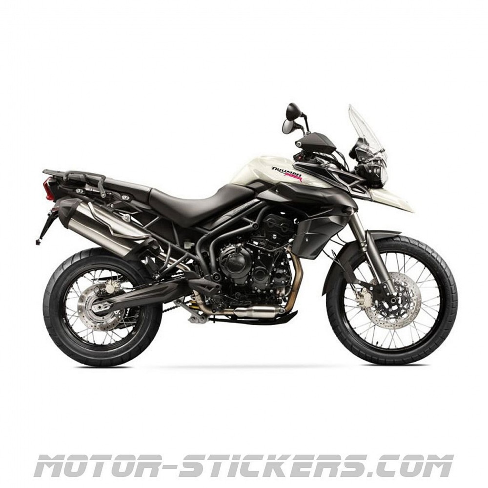 Triumph Tiger 800XC 2014 decals