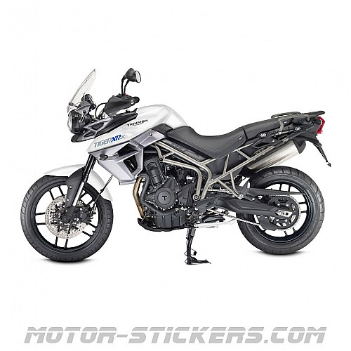Triumph Tiger 800XRx decals