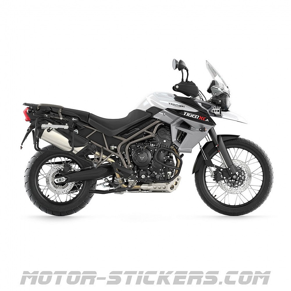 Triumph Tiger 800XCa 2017 decals