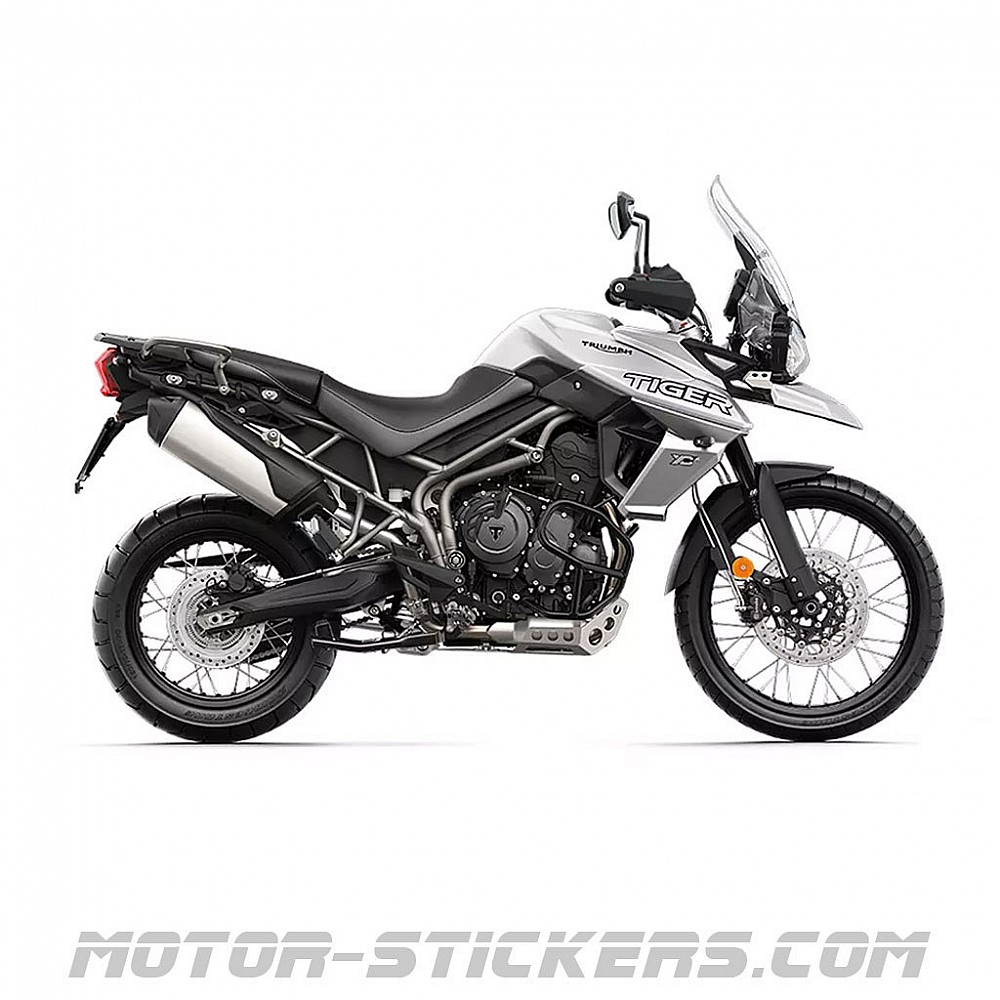Triumph Tiger 800XCa 2019 decals