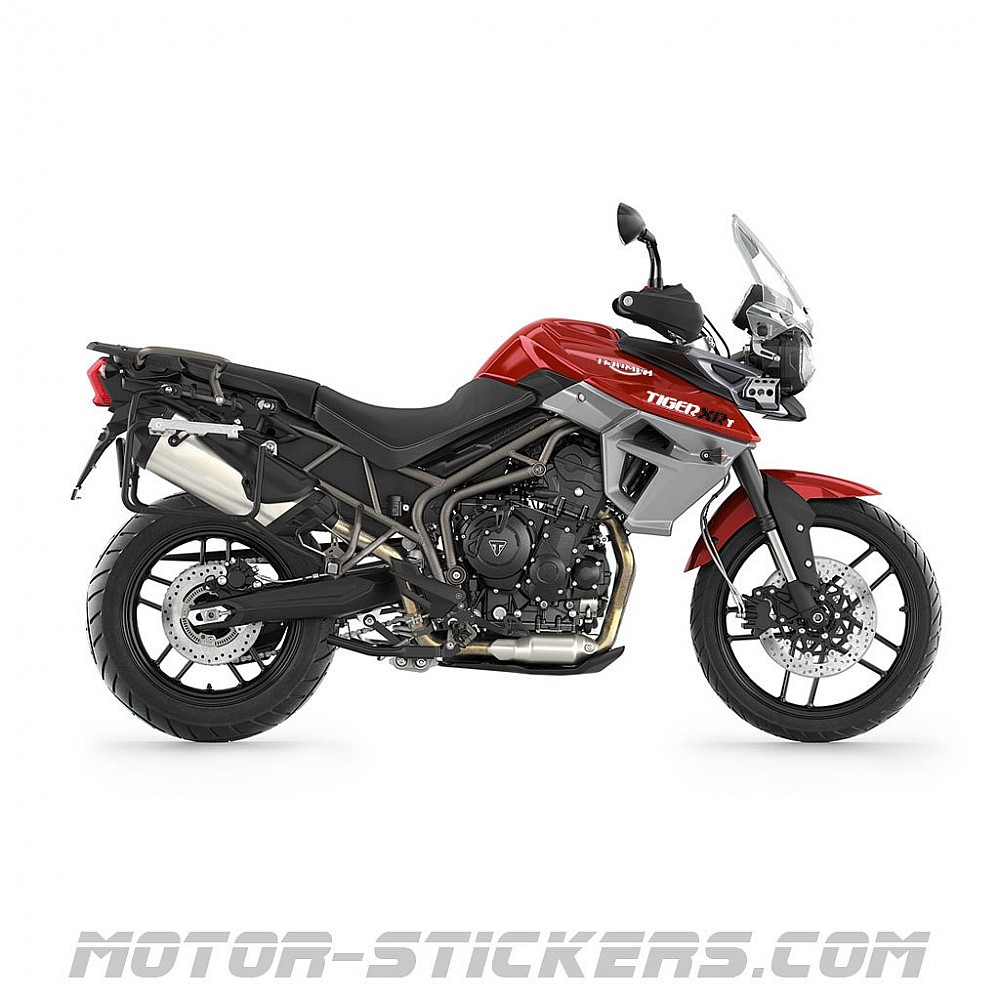 Triumph Tiger 800XRt 2017 decals