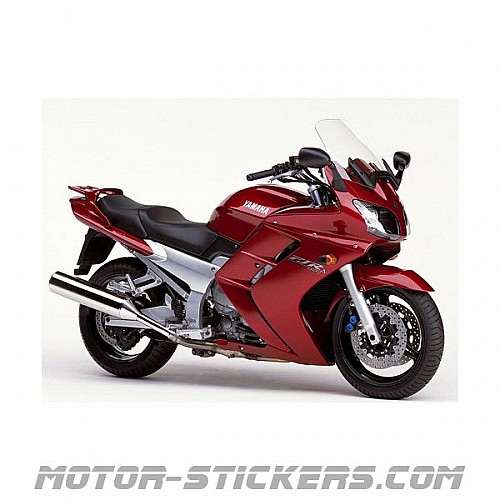 Yamaha FJR 1300 decals