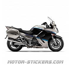 Yamaha FJR 1300 2009 decals