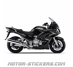 Yamaha FJR 1300 2013 decals