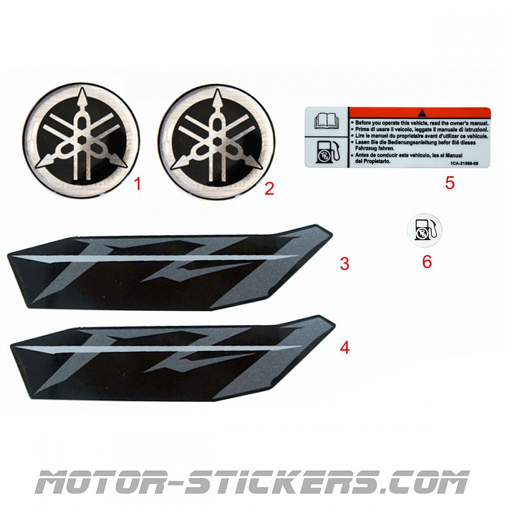 Yamaha FZ1 N '06-2009 decals