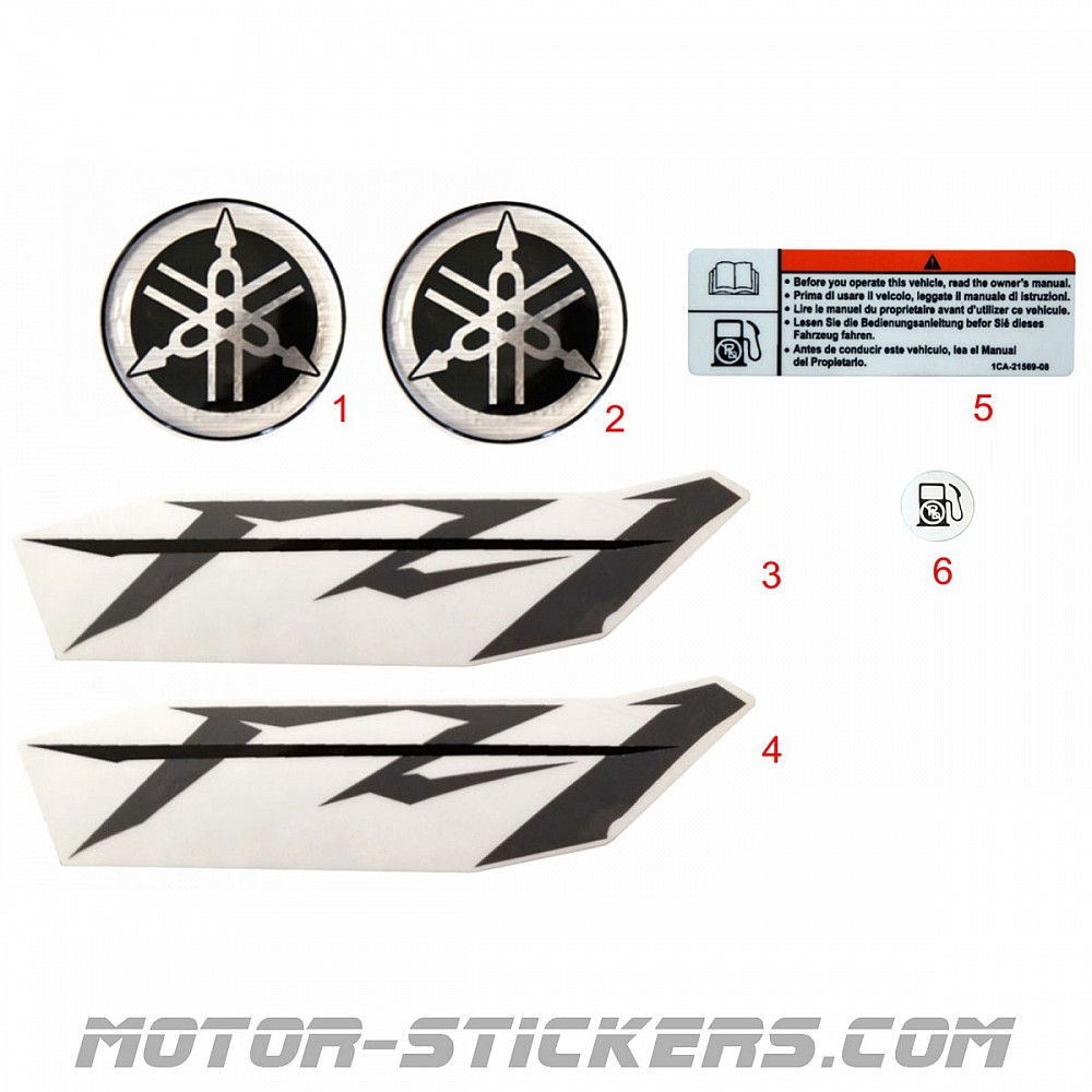 Yamaha FZ1 N '06-2009 stickers