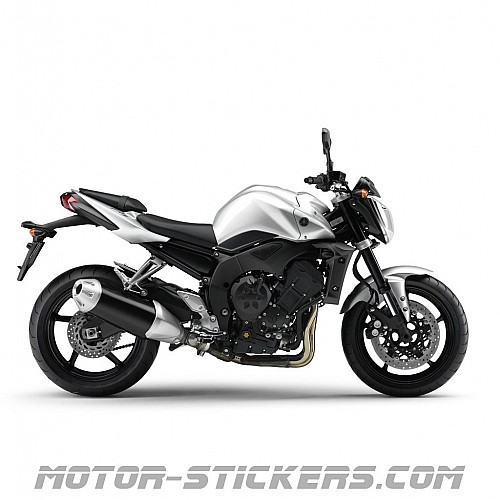 Tankpad Yamaha FZ1 Carbon decals