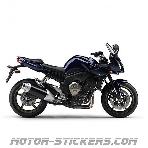 Yamaha FZ1 S Fazer 2009 decals