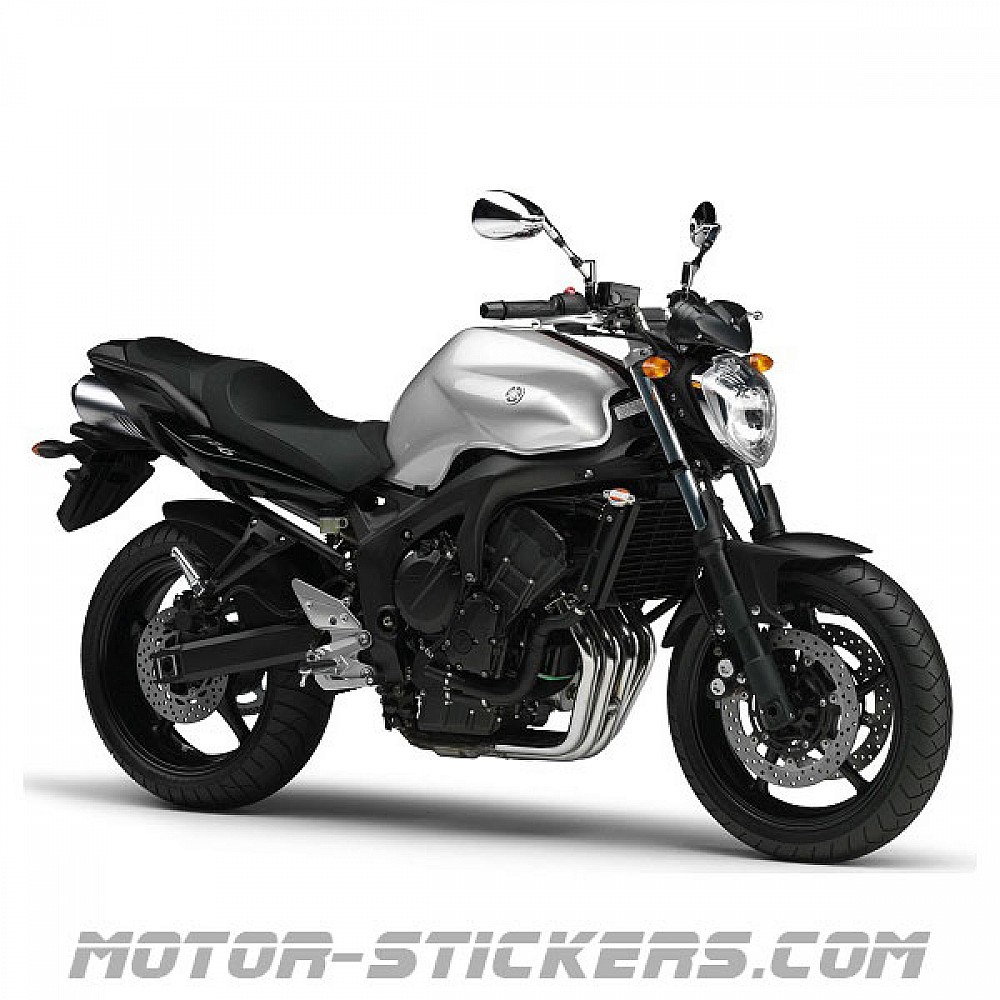 Yamaha FZ6 2008 decals