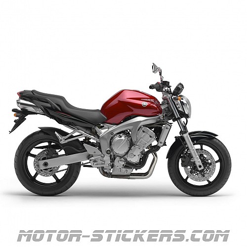 Yamaha FZ 6N 2005 decals