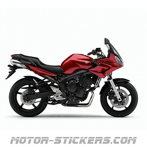 Yamaha FZ6S Fazer 2006 pegatinas