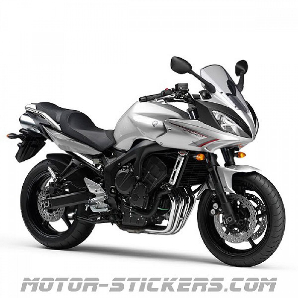 Yamaha FZ6S Fazer 2008 decals