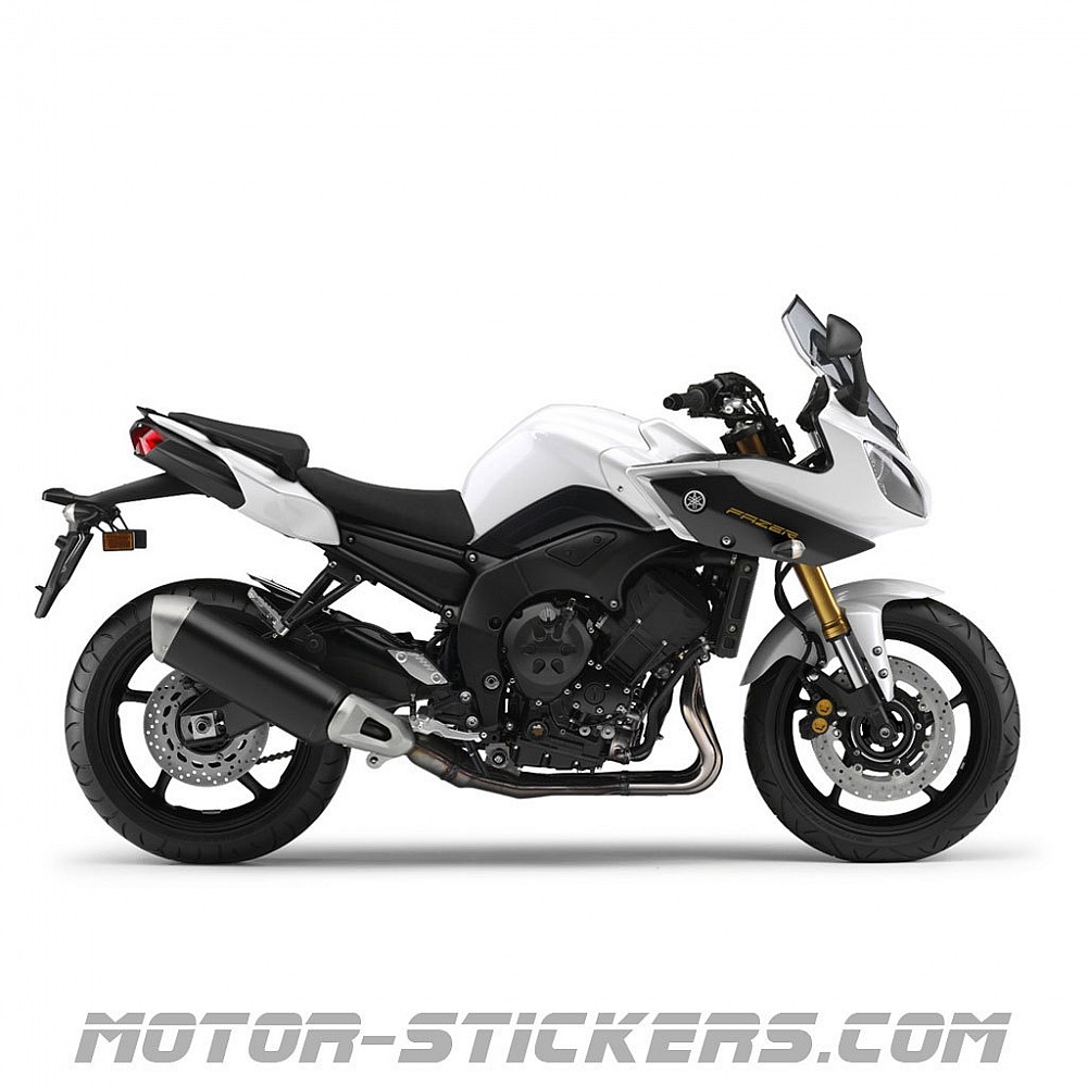 Yamaha FZ8S Fazer 2012 decals