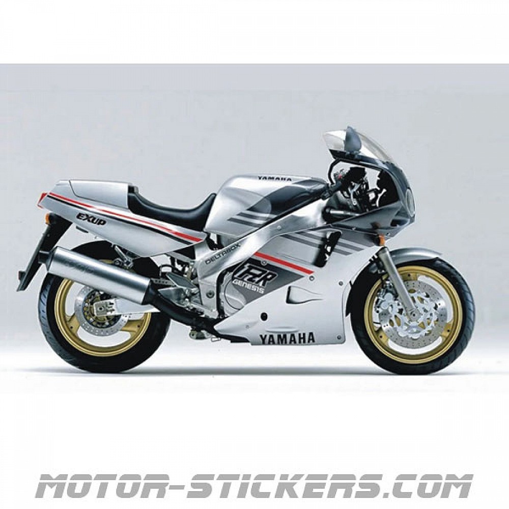 Yamaha FZR 1000 1989 decals