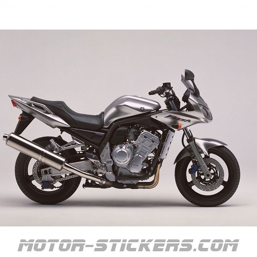 Yamaha FZS 1000 Fazer 2004 decals