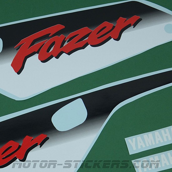 Yamaha FZS 600 Fazer 2001 autocollants