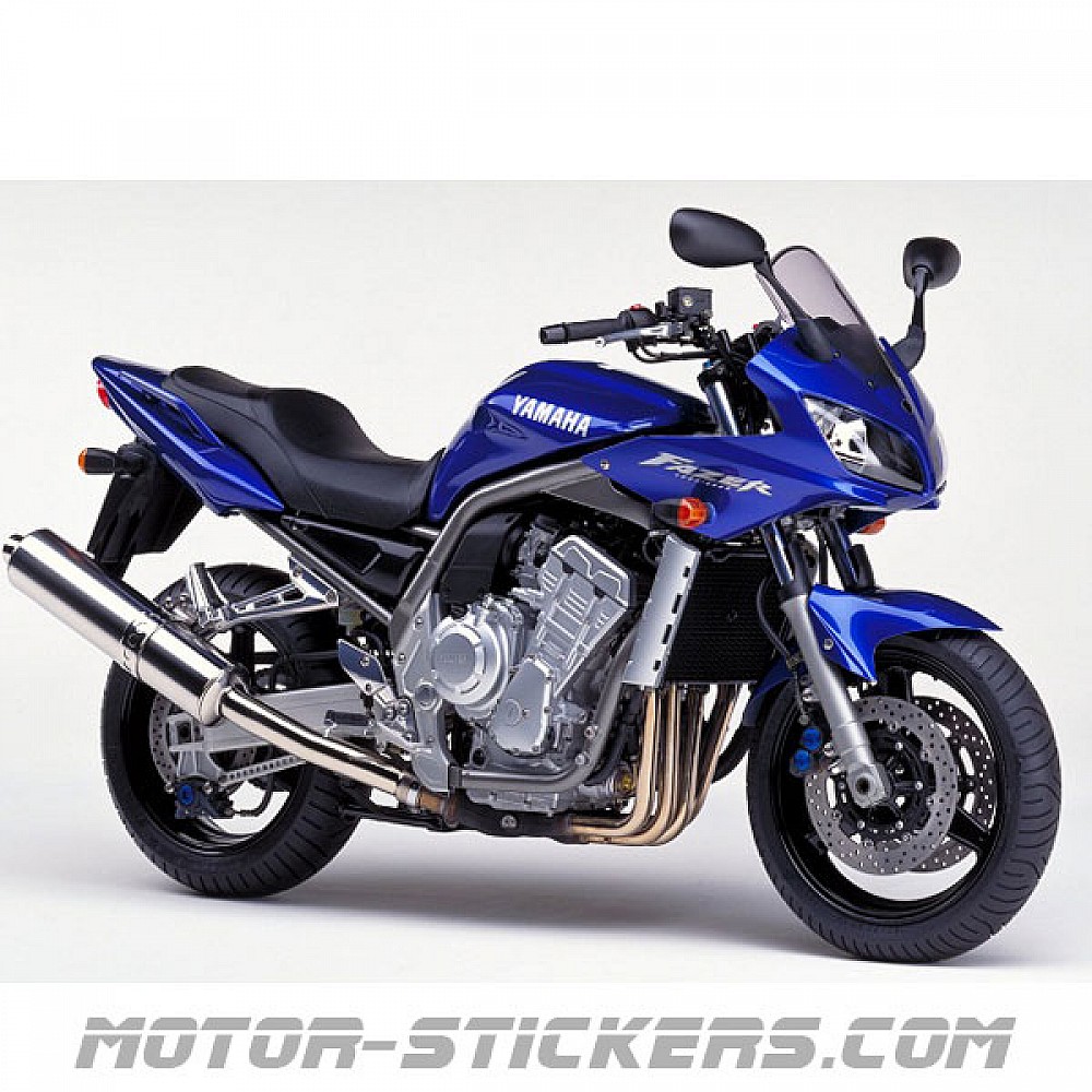 Yamaha FZS 600 Fazer 2002 autocollants