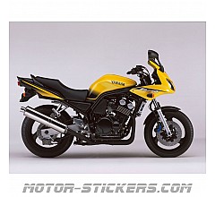 Yamaha FZS 600 Fazer 2002 decals