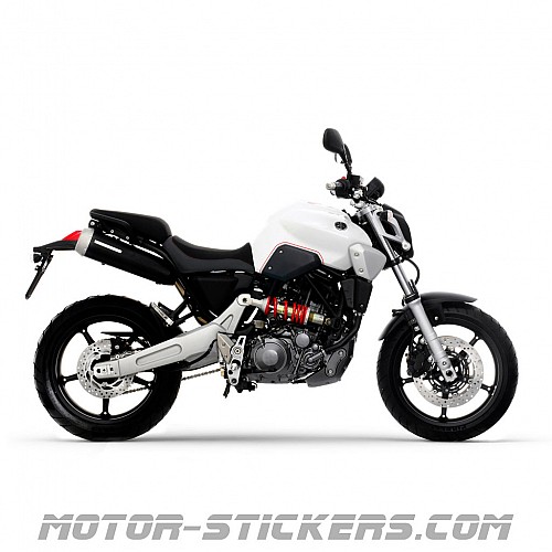 Yamaha MT 03 decals