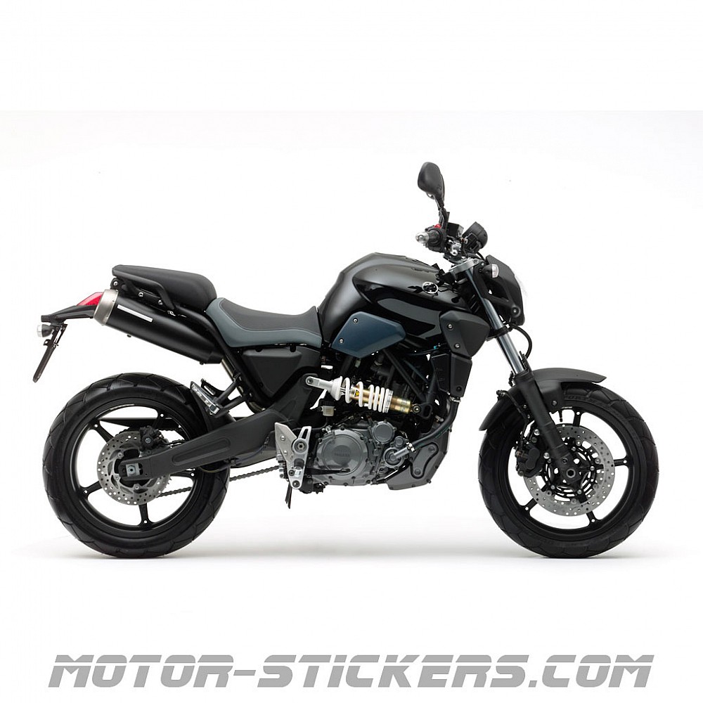 Yamaha MT-03 2009 decals