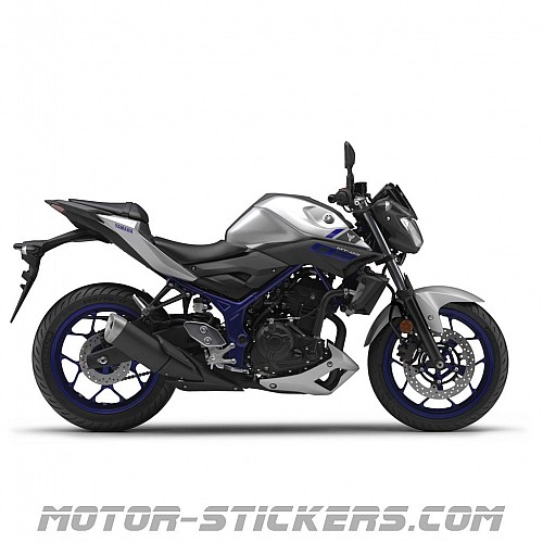 Yamaha MT-03 2016 decals