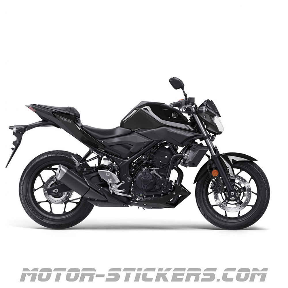 Yamaha MT-03 2018 pegatinas