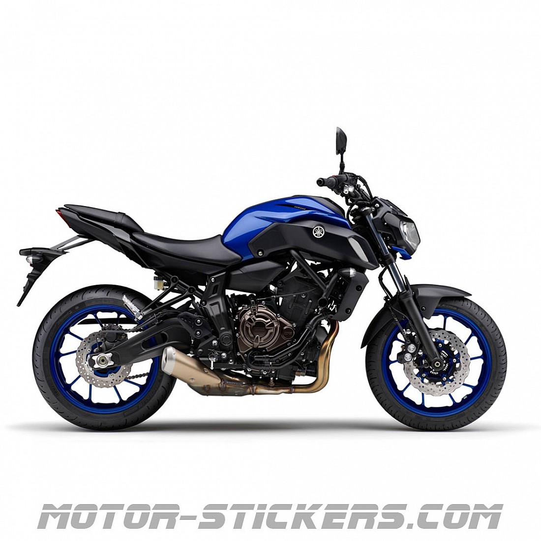 Yamaha MT-07 2018 decals